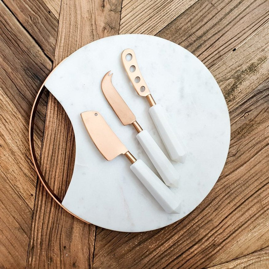 Marble Cheese Platter – Willow & Co Home